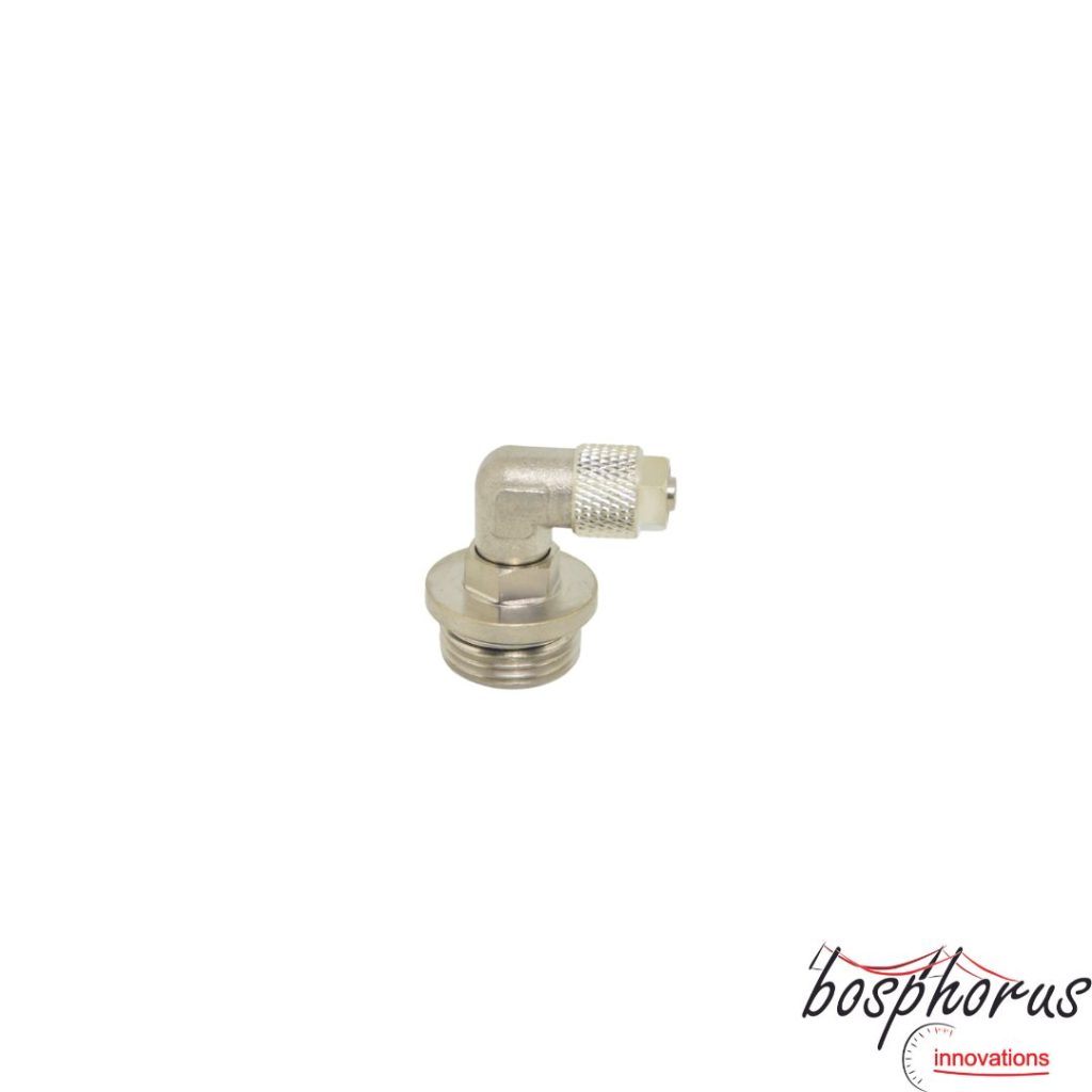 Rotating Elbow Pump Fitting for 6mm/1/4″ Hoses – Leakproof